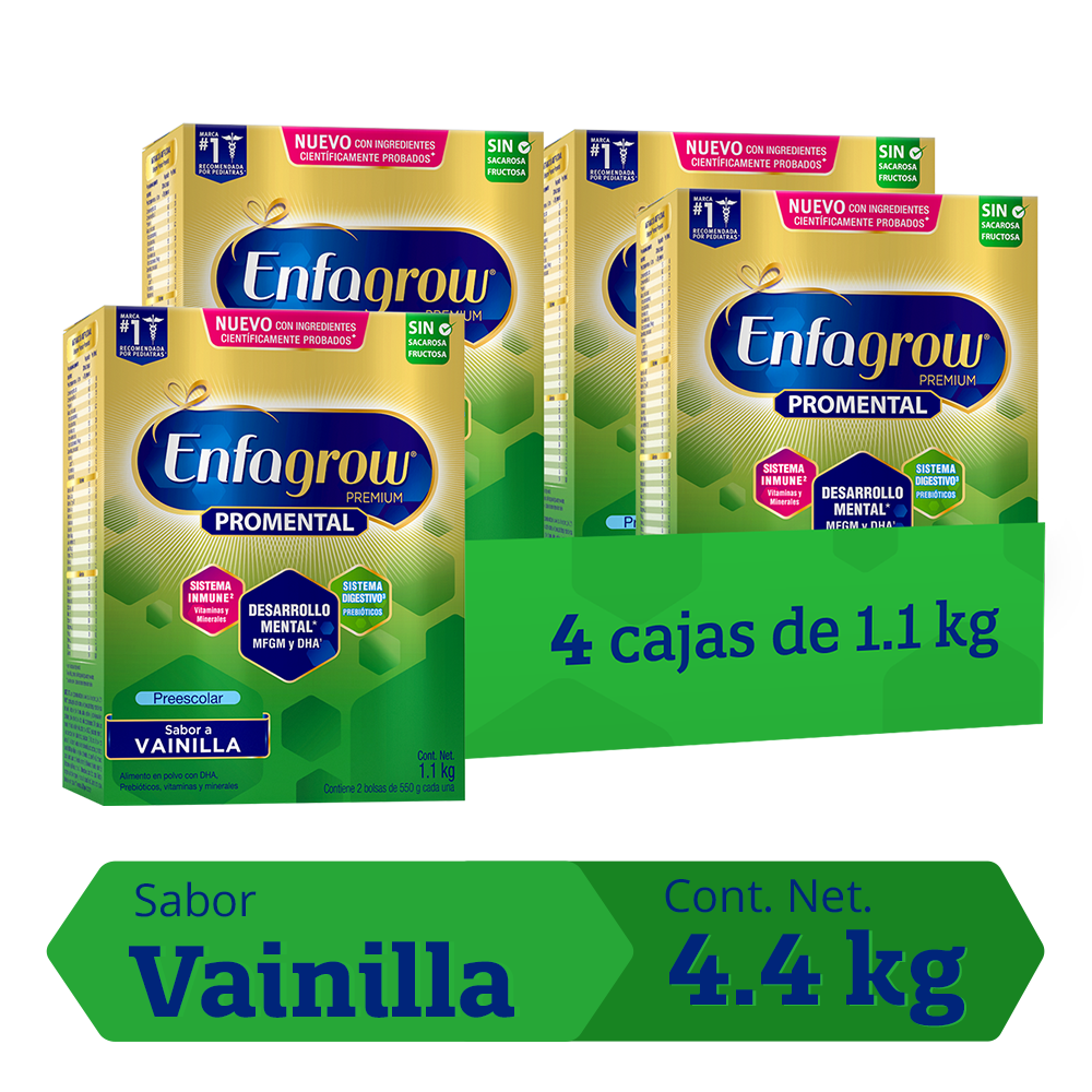 Enfagrow ® Promental Preescolar - Pack 4.4 Kg – Enfabebé Perú