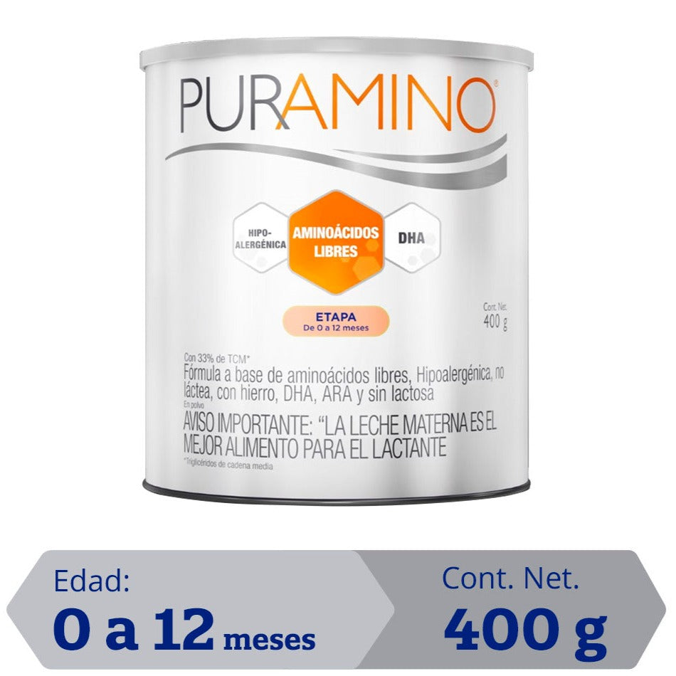 Puramino ® - Lata 400 g. Tienda Enfashop® – Enfabebé Perú